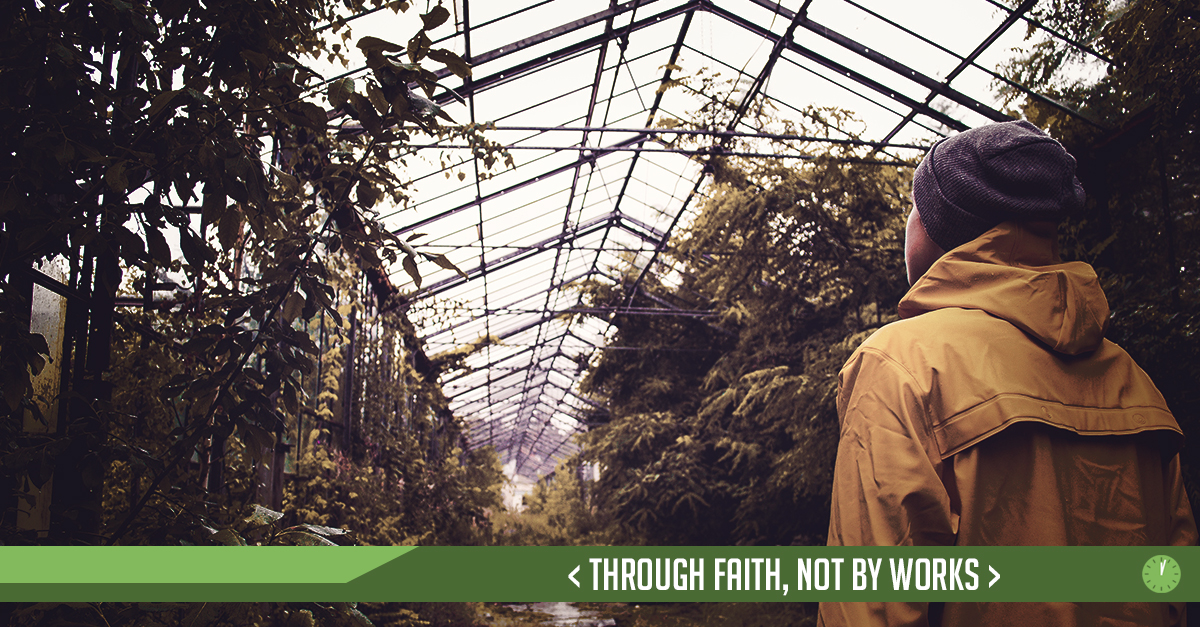 Through faith, not by works - Two Minute Theology